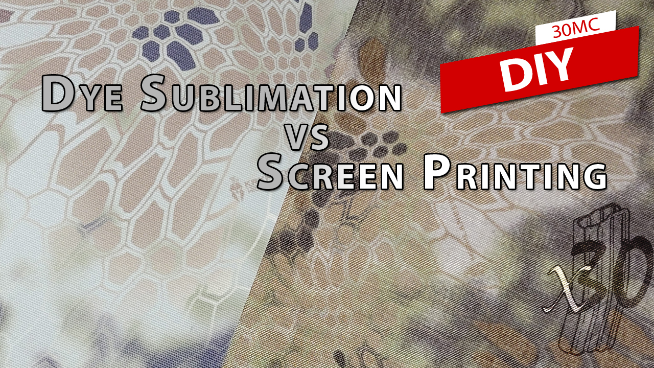 Dye Sublimation vs Screen Printing Camo Patterns - 30 Magazine Clip